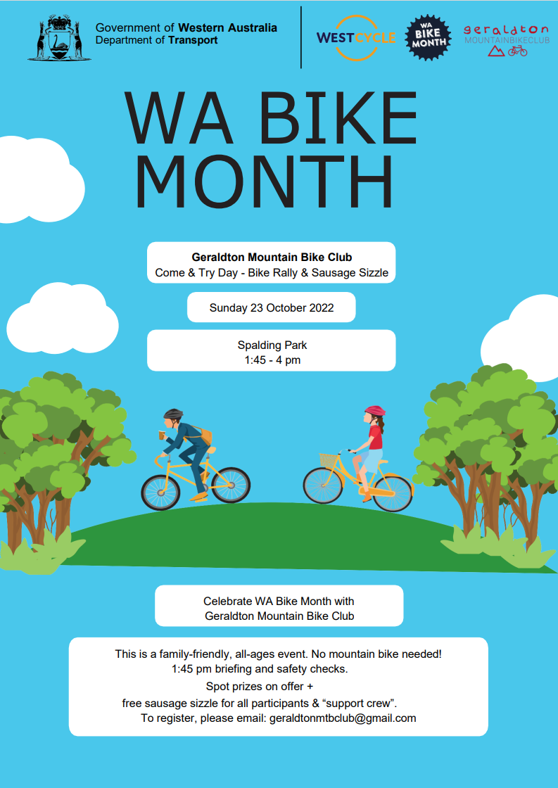 Geraldton Mountain Bike Club bike rally » Visit Geraldton