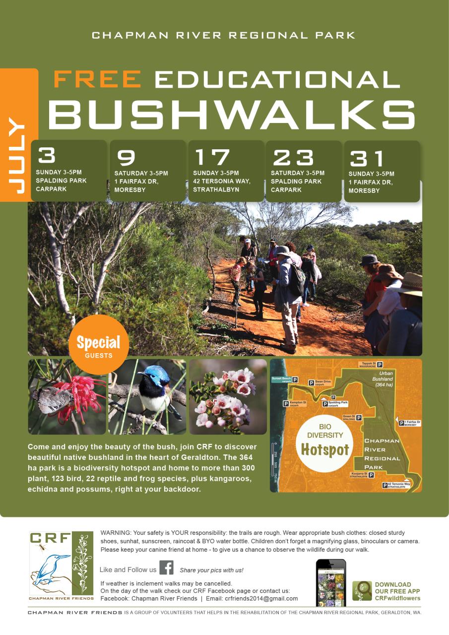 Guided Bushwalks » Visit Geraldton