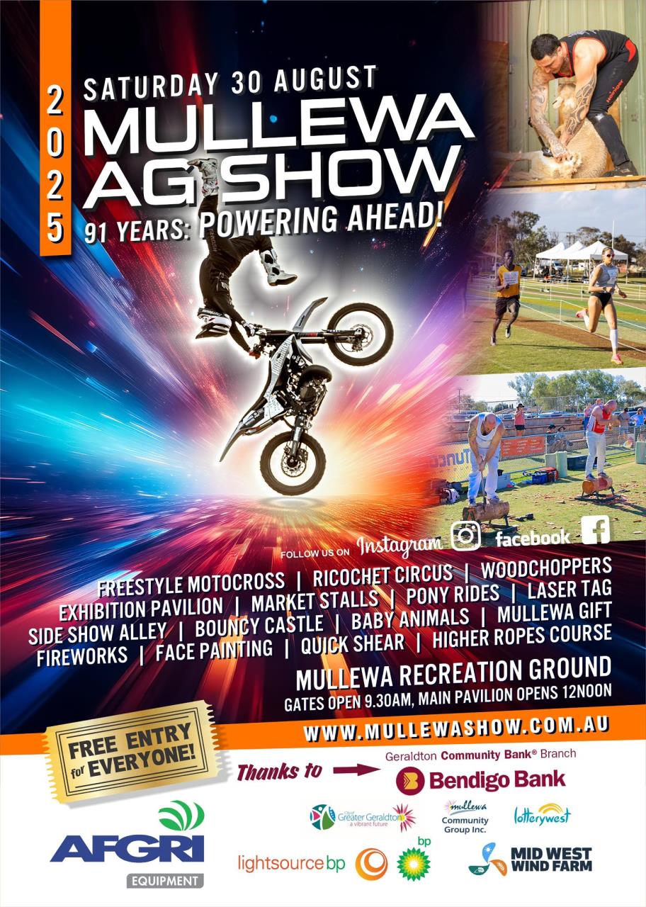 Mullewa Agricultural Show 2025 » Visit Geraldton