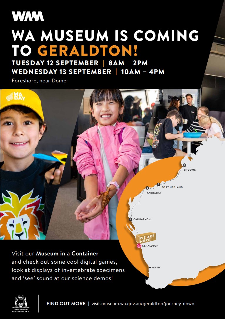 WA Museum in a Container » Visit Geraldton