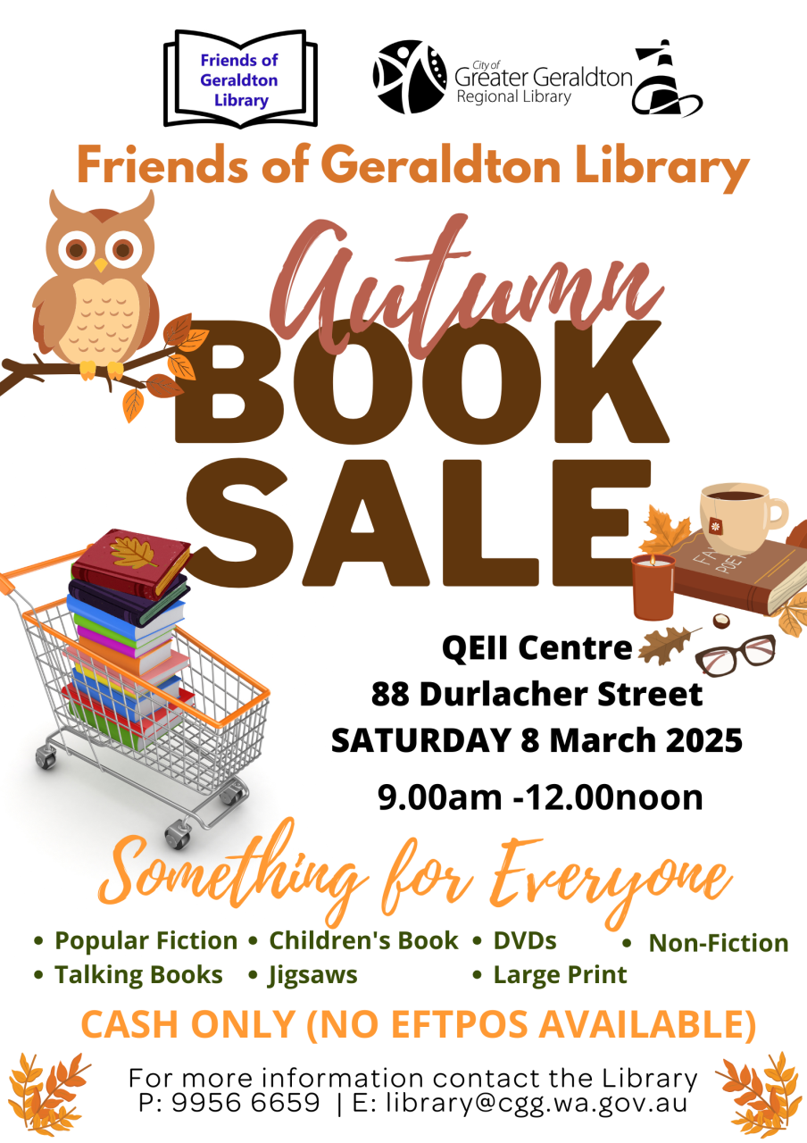 FOGL Children's Book Sale » Visit Geraldton